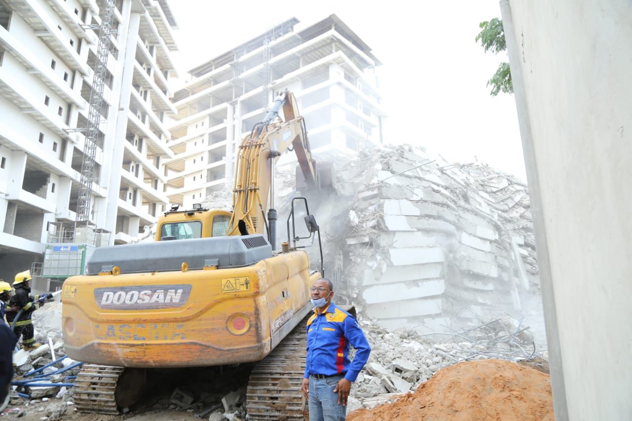 Owner of collapsed Lagos building got approval for 15 floors, but built ...