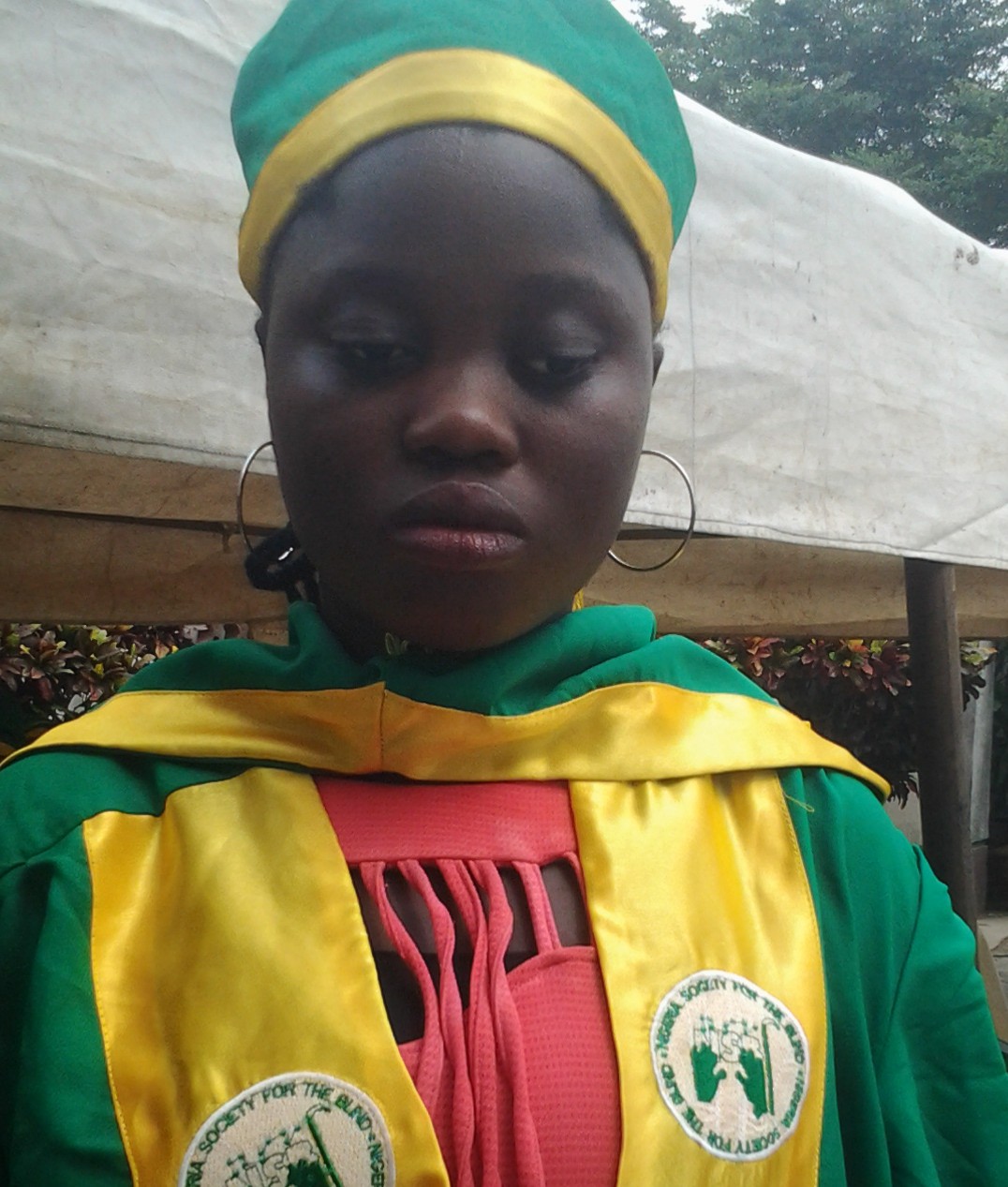 Sarah Ajayi, visually impaired girl on sponsorship of Penpushing media ...