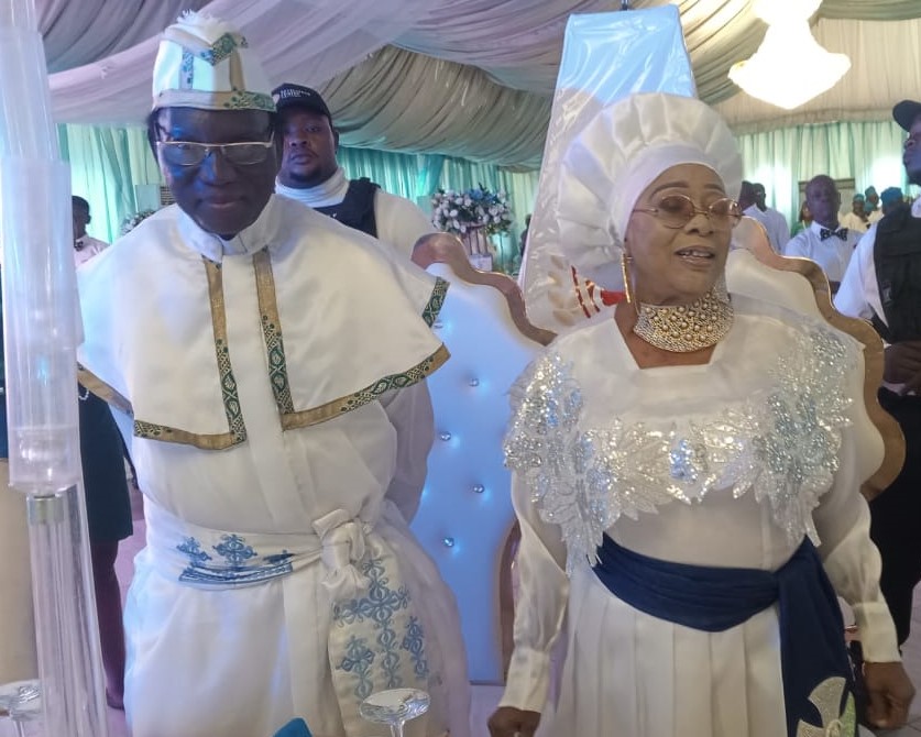 Ogunremi joins octogenarian club in grandstyle, as Obasanjo grace occasion - PENPUSHING