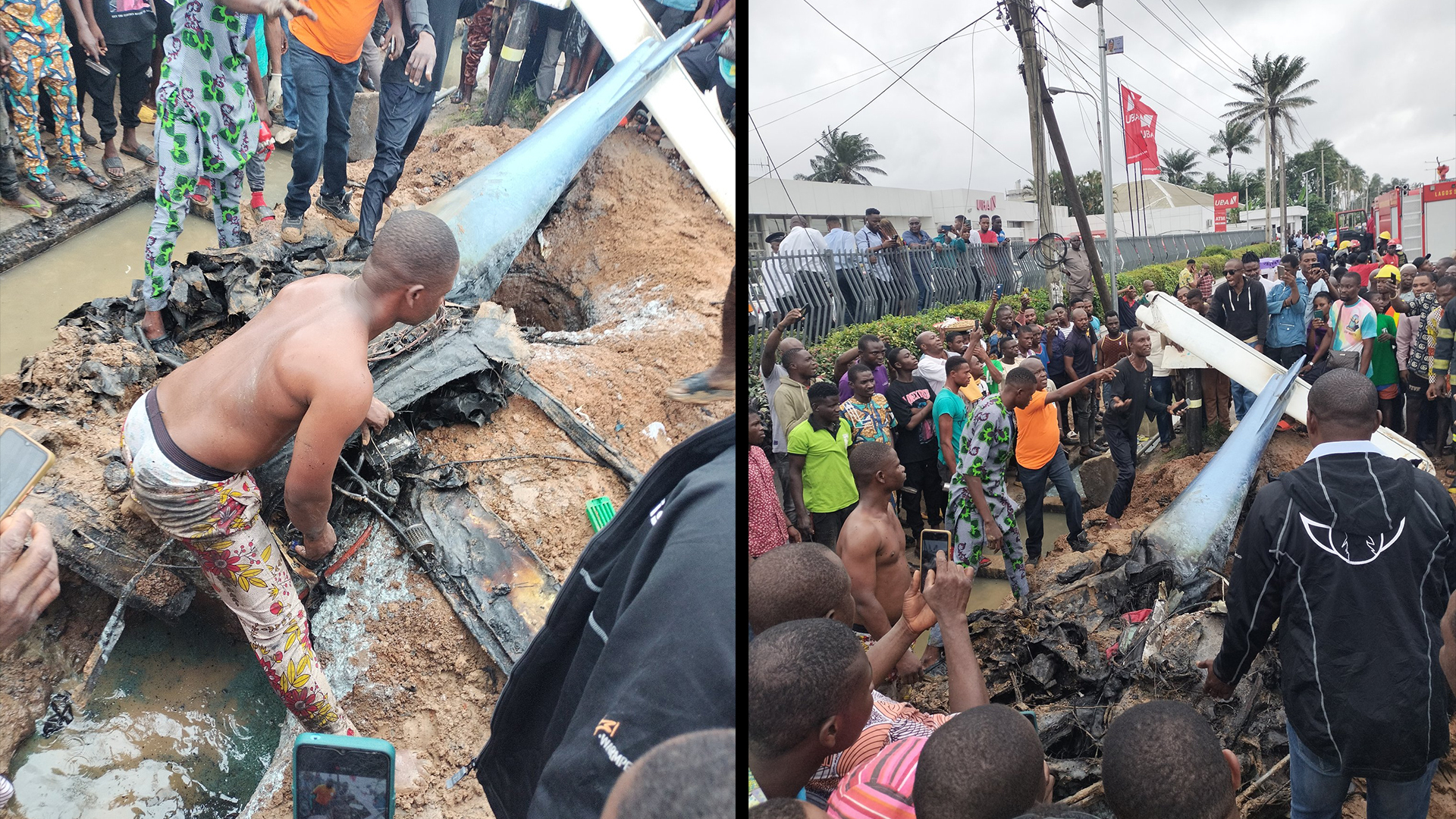 Military helicopter crash-lands in Port Harcourt - PENPUSHING