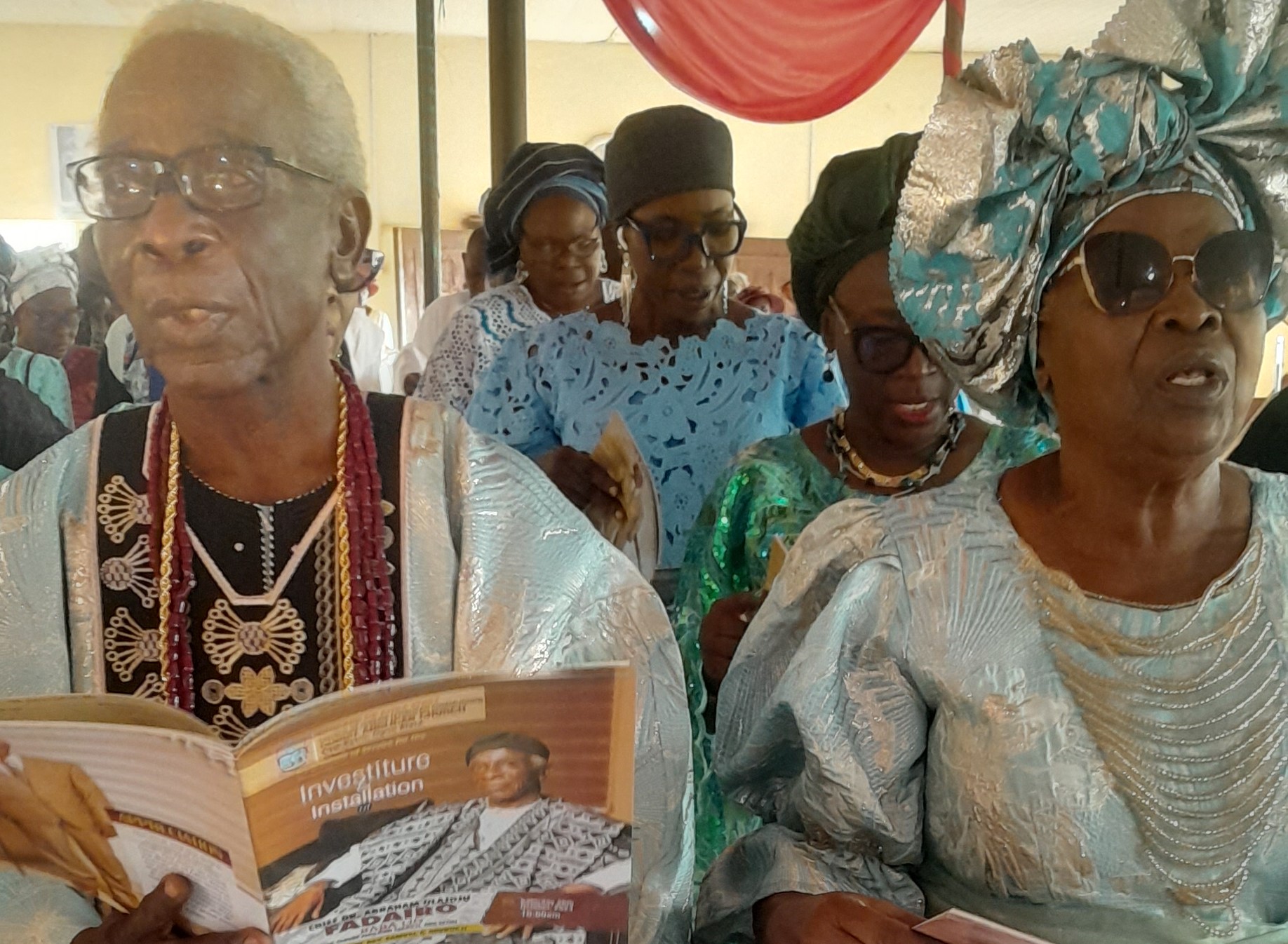 Renowned elder stateman, Joju Fadairo becomes Baba Ijo Christ Anglican ...